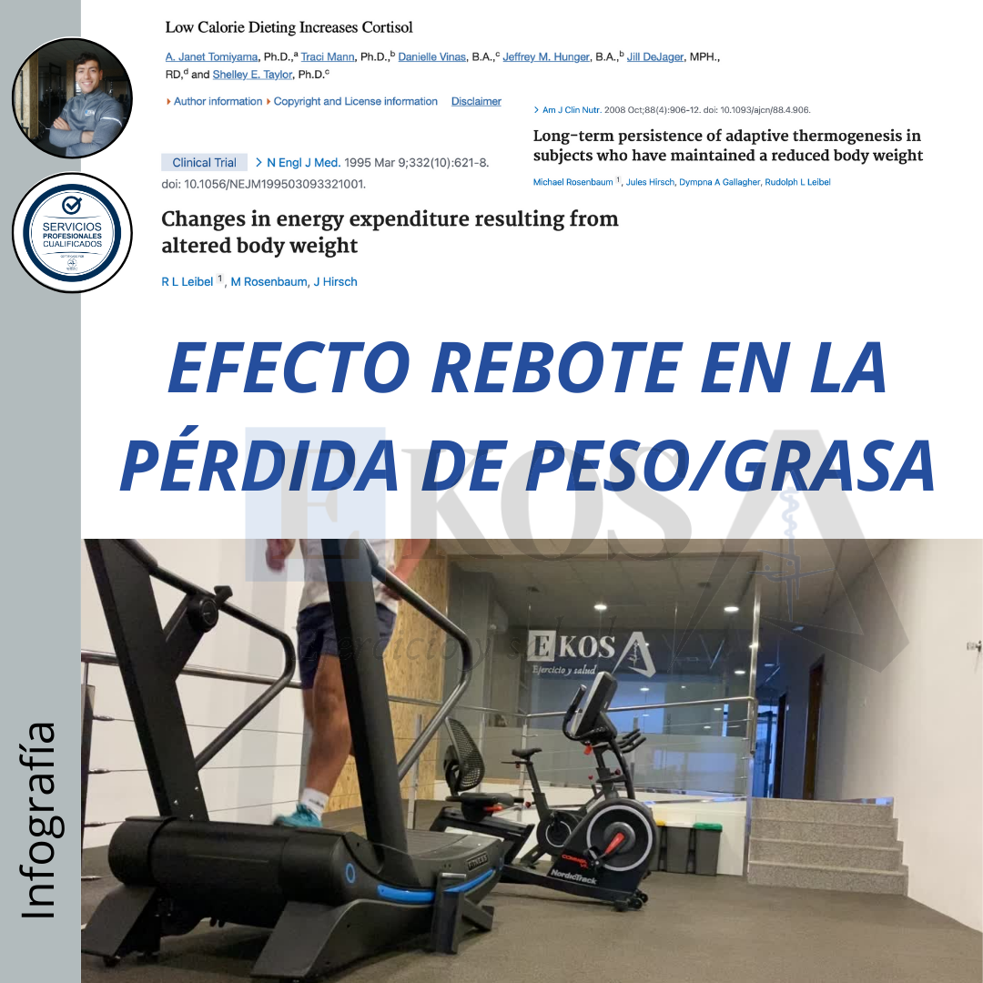 Efecto rebote en la pérdida de peso/grasa - EKOS: Ejercicio y Salud